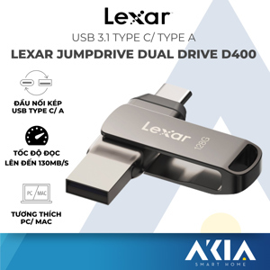 Lexar 雷克沙 Jumpdrive Dual Drive D400 Usb 3.1 Type C Type A 128gb, nơi ...